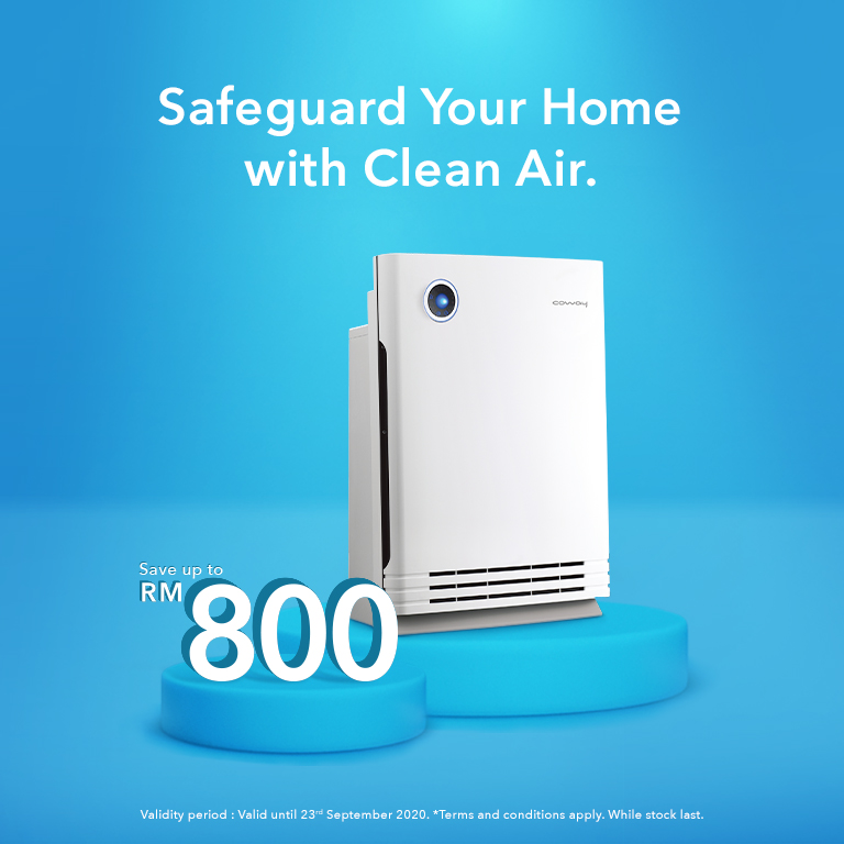 Coway Malaysia Official Site: No.1 Water Filtration & Air Purifier in MY