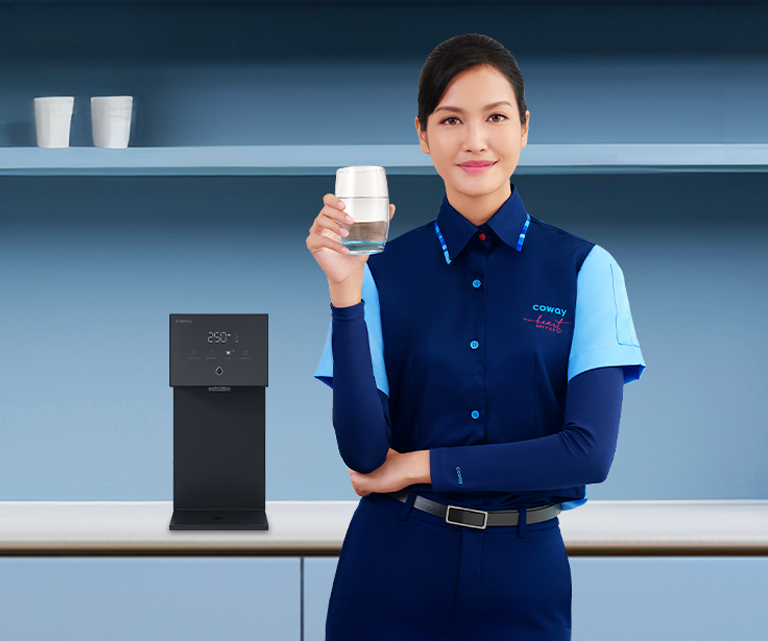 NEW Coway Dazzie: Compact Water Purifier with UV Sterilisation System